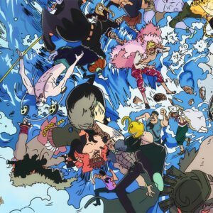 One Piece worldmap poster - Studio Nayth