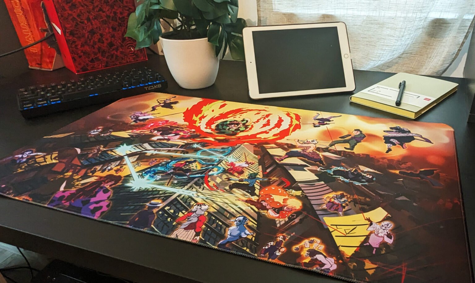 Demon Slayer – Giant Worldmap Gaming Mousepad (70x40cm) - Nayth