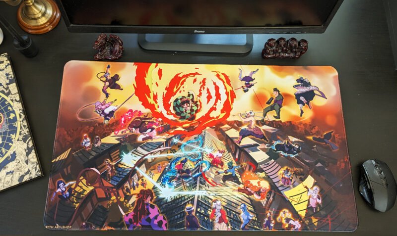 Demon Slayer – Giant Worldmap Gaming Mousepad (70x40cm) - Nayth