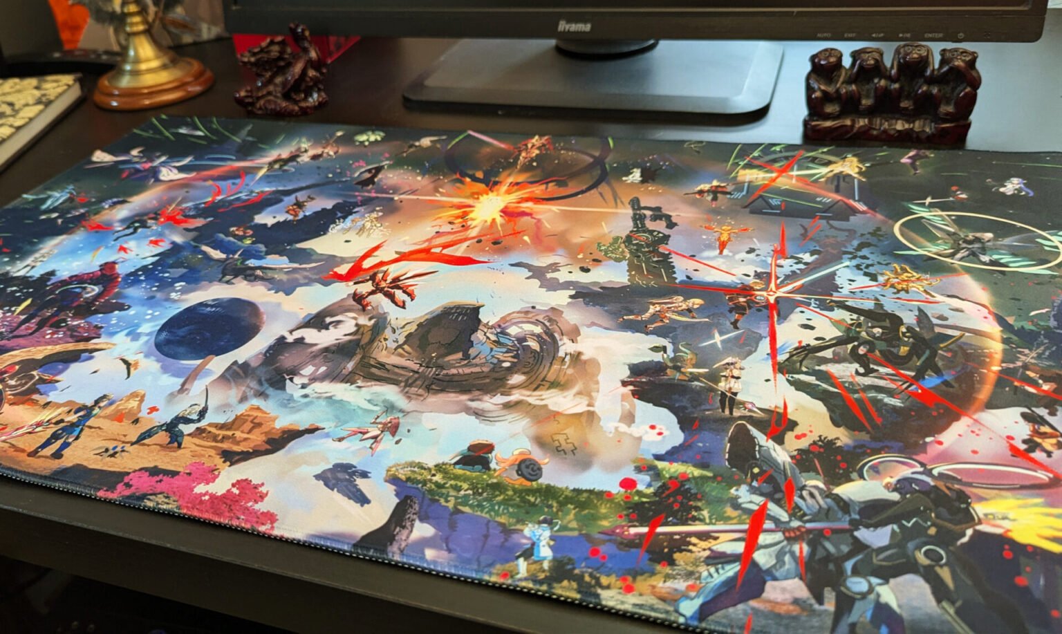 Xenoblade – Giant Worldmap Gaming Mousepad (70x40cm) - Nayth