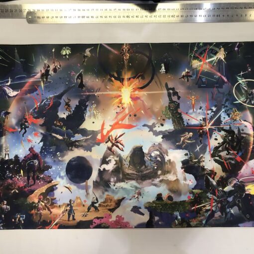 Xenoblade – Giant Worldmap Gaming Mousepad (70x40cm) - Nayth